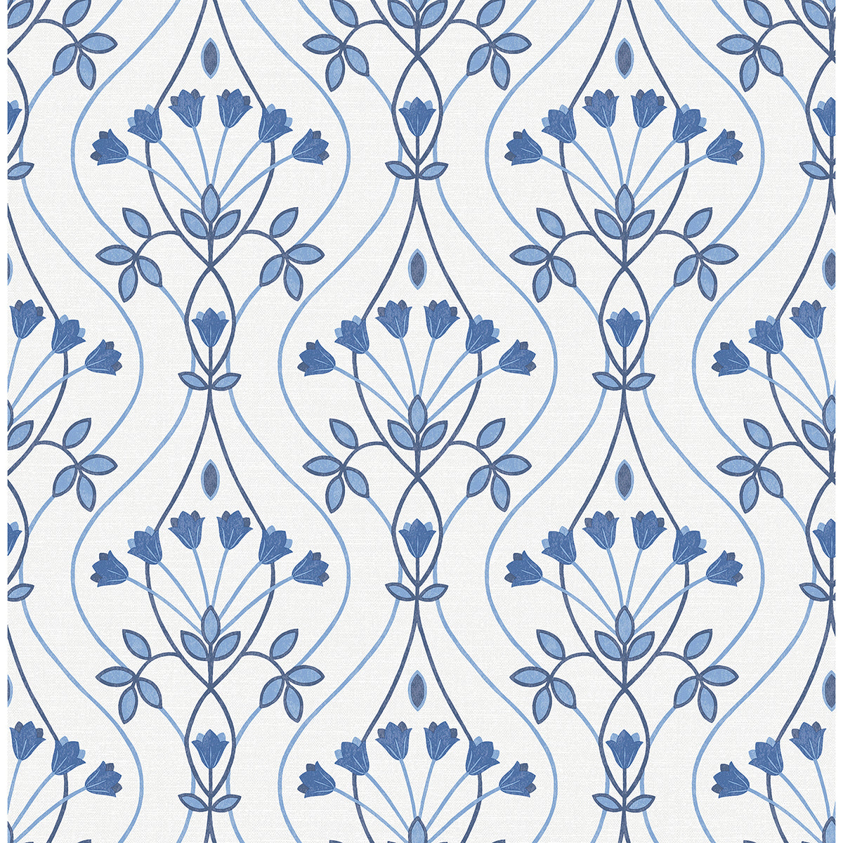 Dard Tulip Ogee Wallpaper – D. Marie Interiors