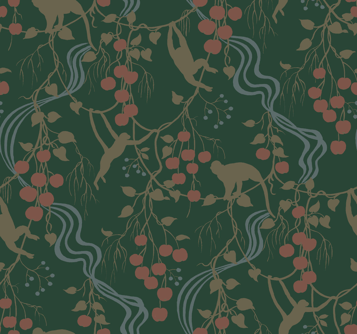 Linden Jungle Canopy Wallpaper – D. Marie Interiors