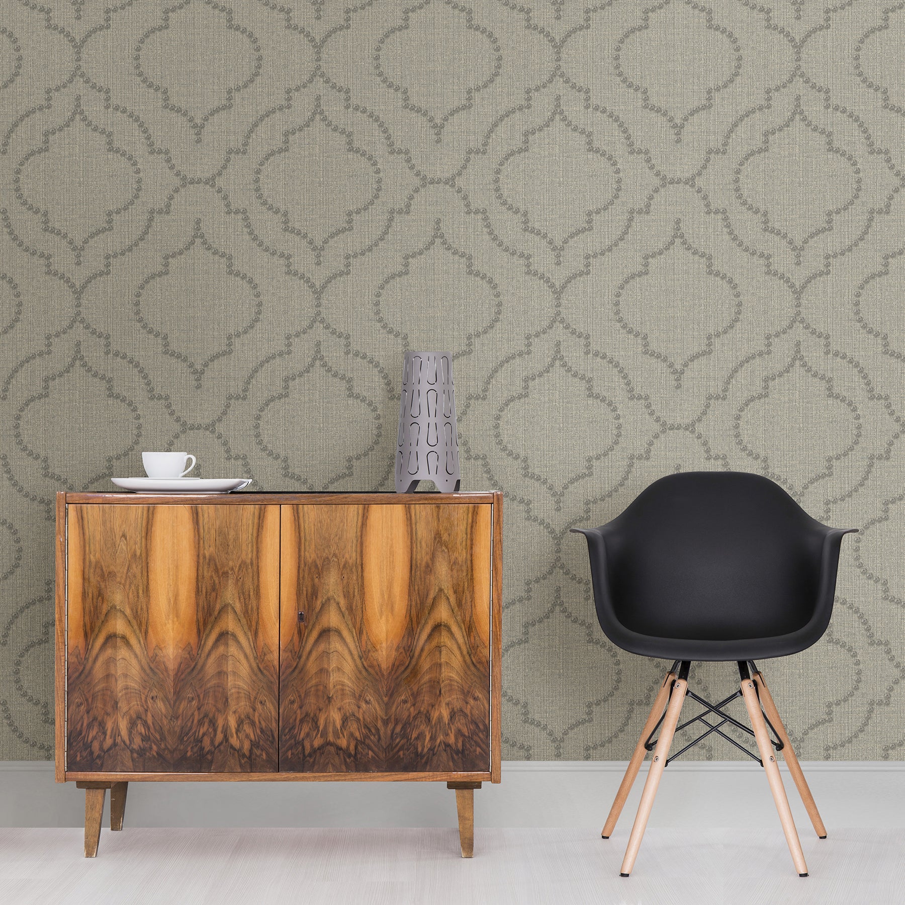 A Street Prints Ainsley Grey Boho Floral Kismet Collection | 1014 ...